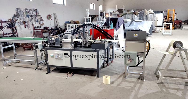 Panel air filter paper pleating machine | Hebei Zhuogu Engineering ...
